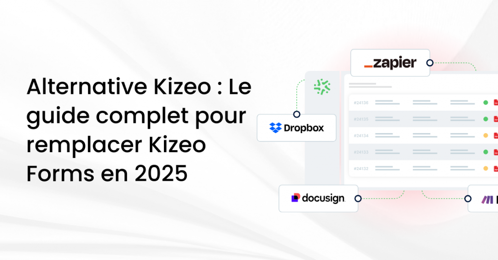 Meilleures alternatives de Kizeo - Softyflow